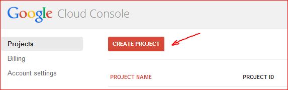 Get a Google API key in the new Cloud Developers Console | Drafie's Design
